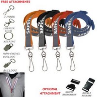 Tango Communications Inc. | Promotional Products & Apparel | Montreal, QC: 3/4" Reflective Lanyards